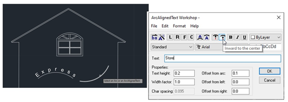 Passatempo 38…. Arc Aligned Text – Dicas CAD Rosa Katori